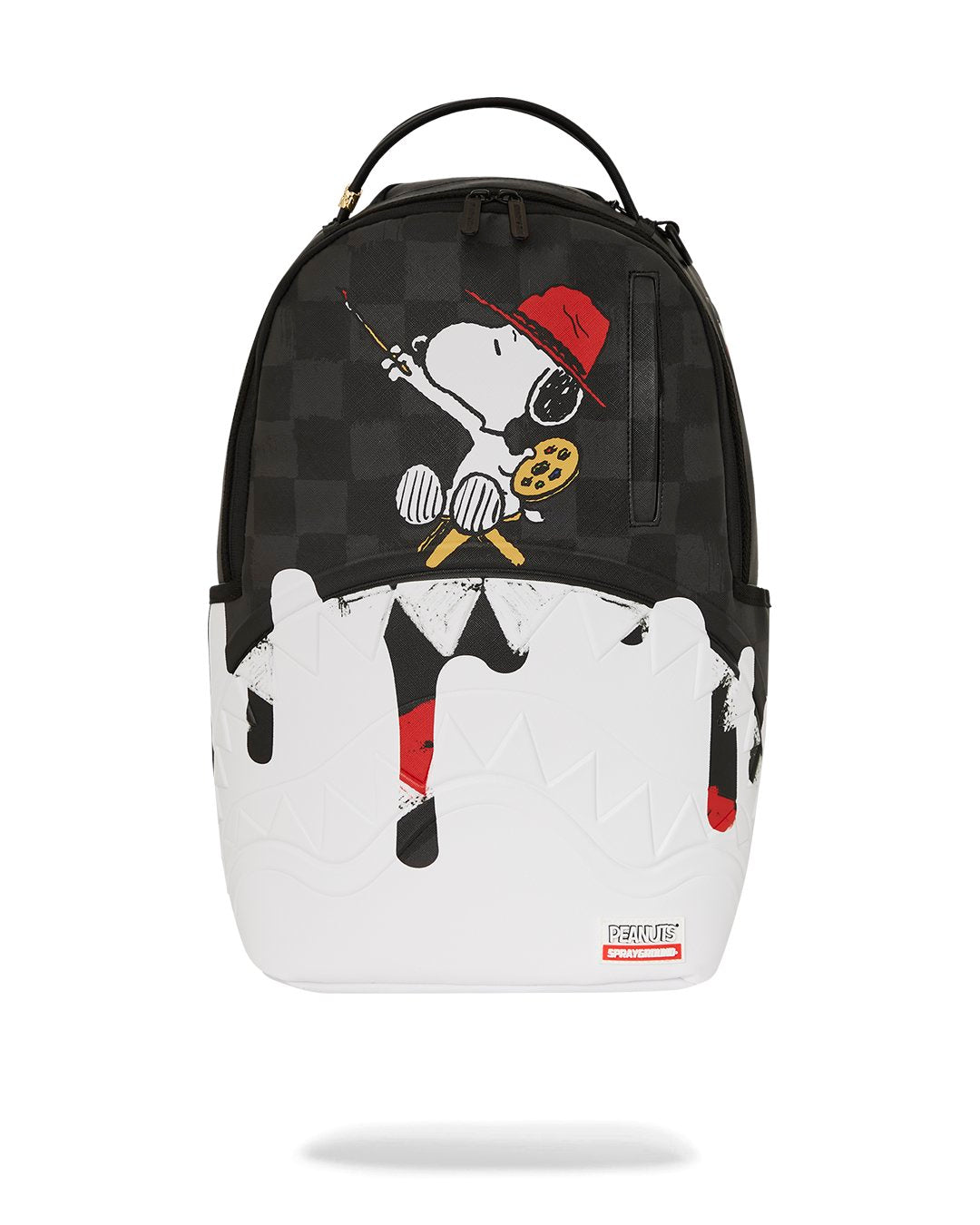 SPRAYGROUND PEANUTS SNOOPY PAINTING SHARK DLXSV BACKPACK – SPRAYGROUND ...