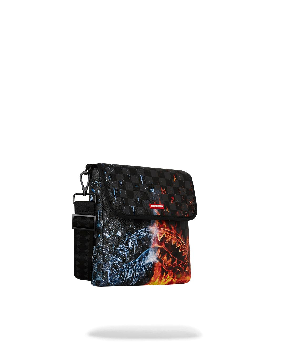 SPRAYGROUND FIRE & ICE SHARK MESSENGER SLING – SPRAYGROUND ISRAEL